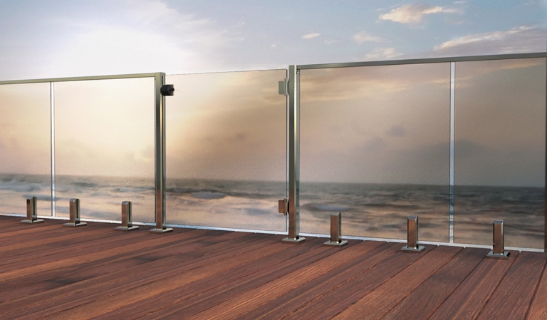 8mm Tempered Gate Glass Panels - Peak Products (Canada)