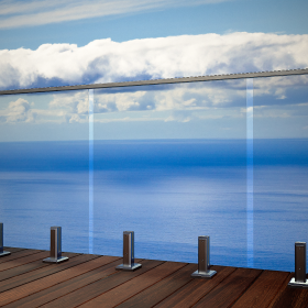 Tempered Railing Glass Panels | Peak Products (Canada)