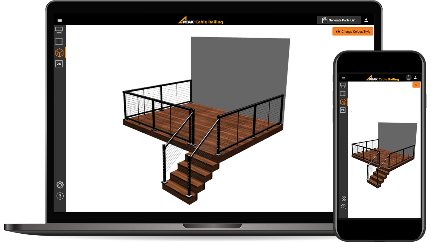 Peak Cable Railing - Peak Products (Canada)