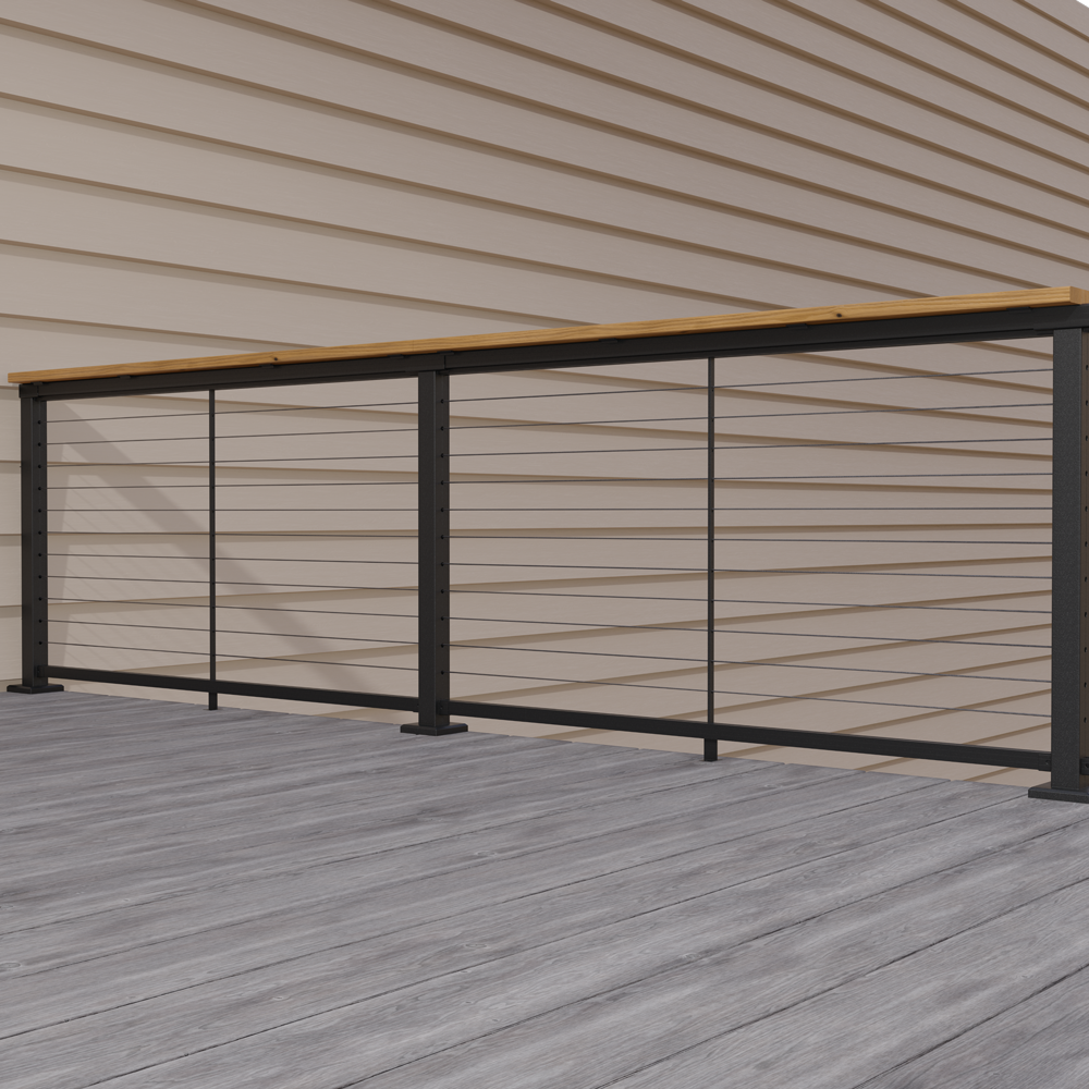 Cable Railing Drink Rail Adapter - Peak Products (Canada)