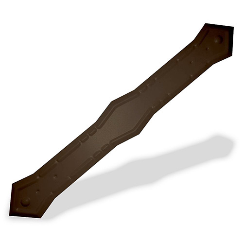 13 1/2-inch Aluminum Gutter (Eavestrough) Downspout Strap - Peak ...