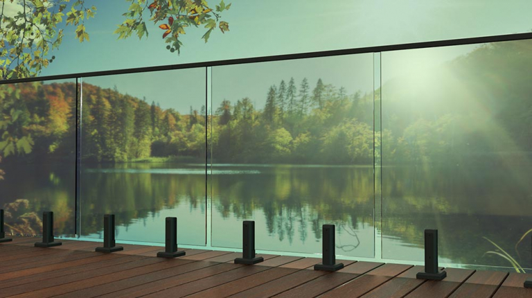 Peak MountainView Glass Railing - Peak Products (Canada)