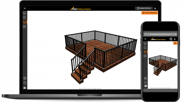 Peak Railing Designer - Peak Products (Canada)