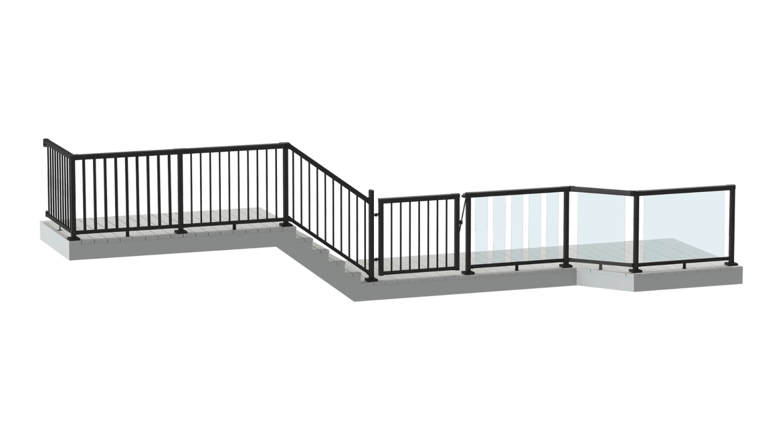 RailBlazers Aluminum Railing Components - Peak Products (Canada)