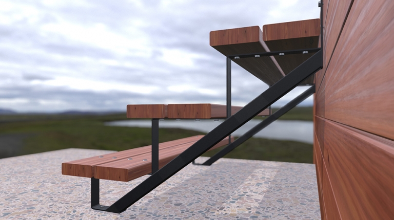 Steel Stair Risers - Peak Products (Canada)