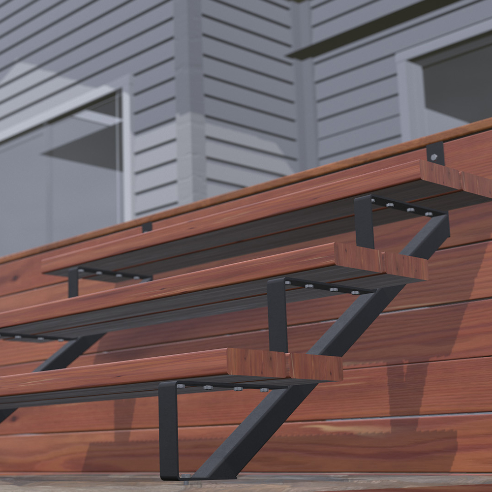 Steel Stair Risers - Peak Products (Canada)