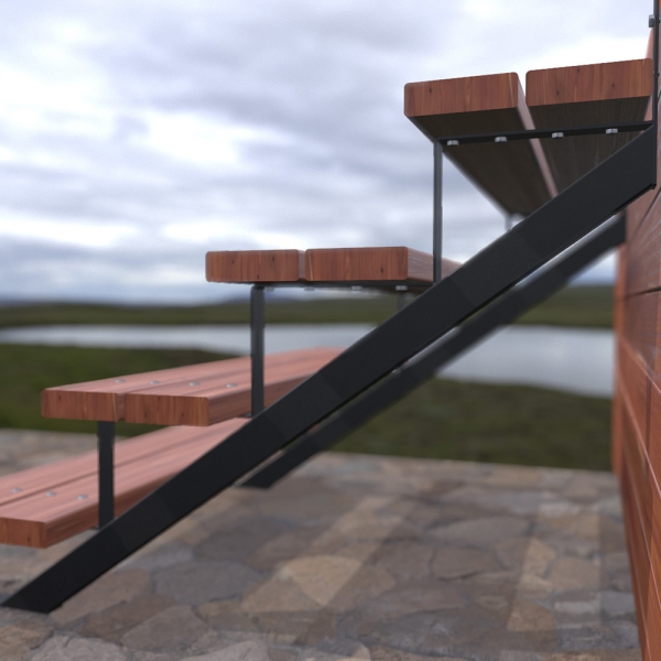 Steel Stair Risers - Peak Products (Canada)