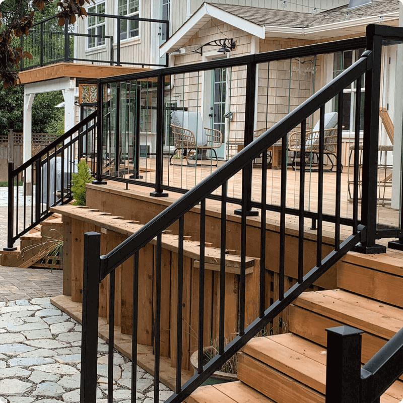 RailBlazers Aluminum Railing System - Peak Products (Canada)