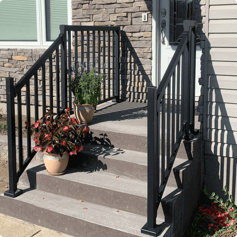 RailBlazers Aluminum Railing System - Peak Products (Canada)