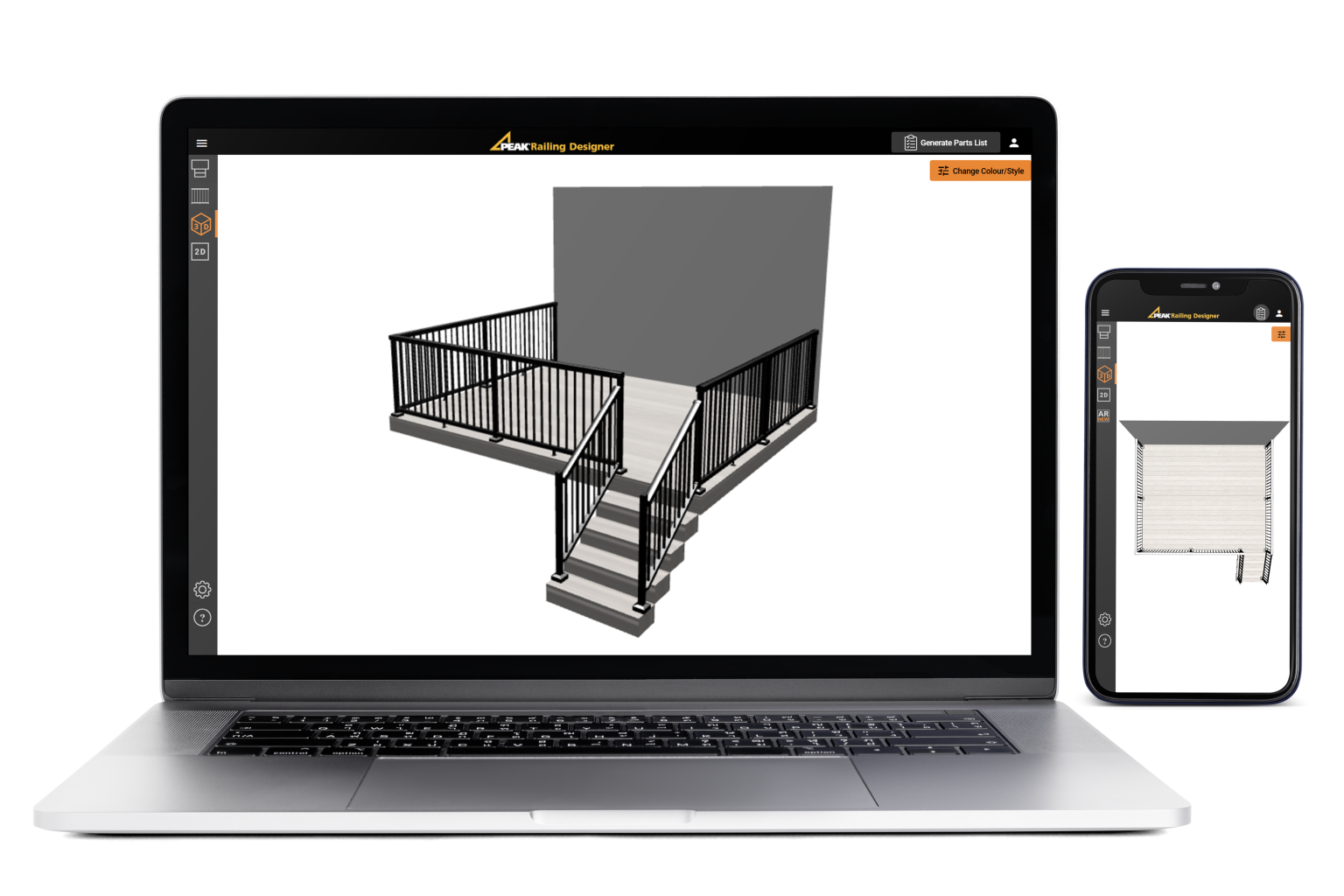 Peak Railing Designer - Peak Products (Canada)